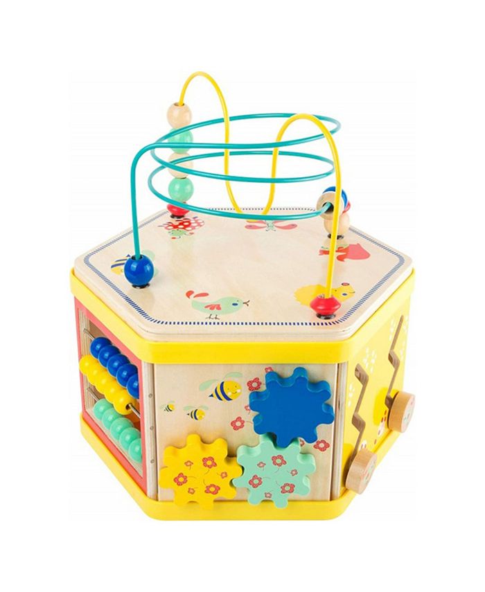 Legler USA Small Foot Wooden Toys Activity Center 7" 1 Iconic Motor ...