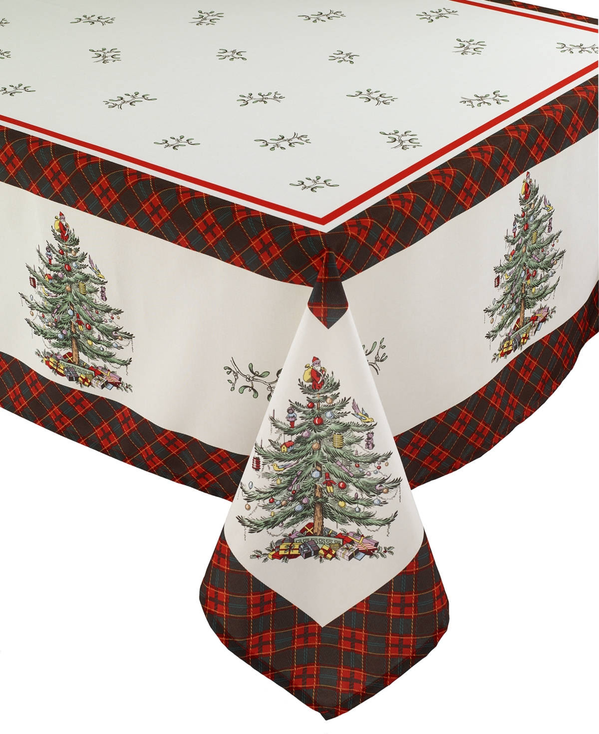 Click here for Spode Christmas Tree Tartan Multicolored 60x102 Ta... prices
