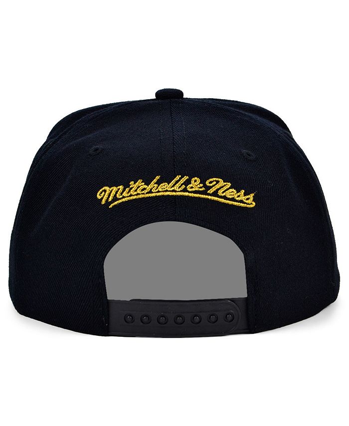 Mitchell & Ness Los Angeles Lakers Triple Gold Snapback Cap - Macy's