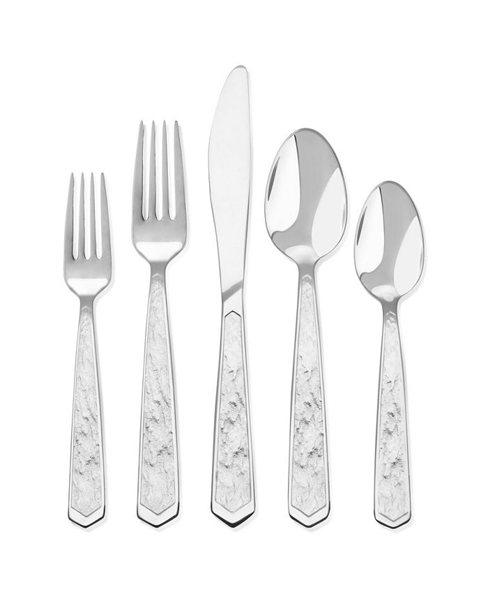 Hampton Forge Adelena 45 Piece Flatware Set, Service for 8 - Macy's