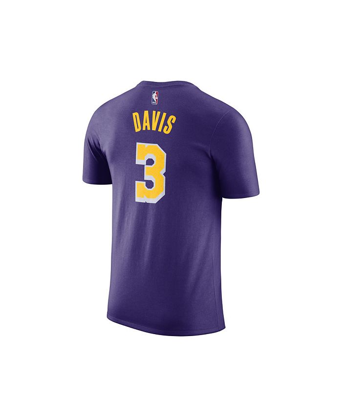Jordan Los Angeles Lakers Men's Statement Player T-shirt Anthony Davis ...