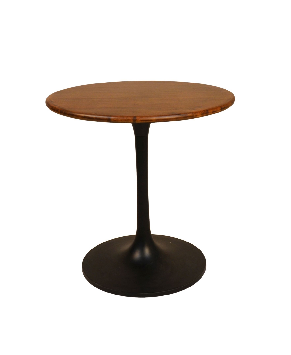 Click here for Alden Wood Top Round Dining Table - Black prices