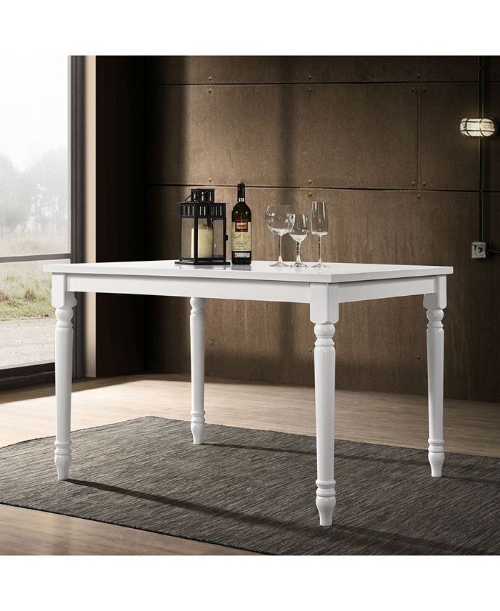 Carolina Living Baldwin Farmhouse Dining Table - Macy's