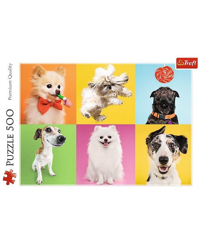 Trefl Jigsaw Puzzle Dogs, 500 Piece - Macy's