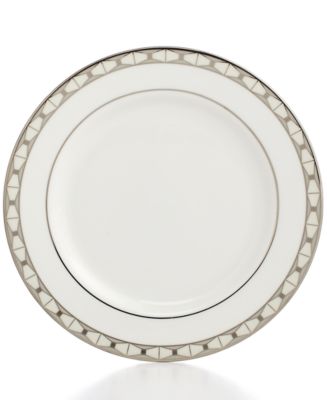 kate spade new york Signature Spade Appetizer Plate - Macy's