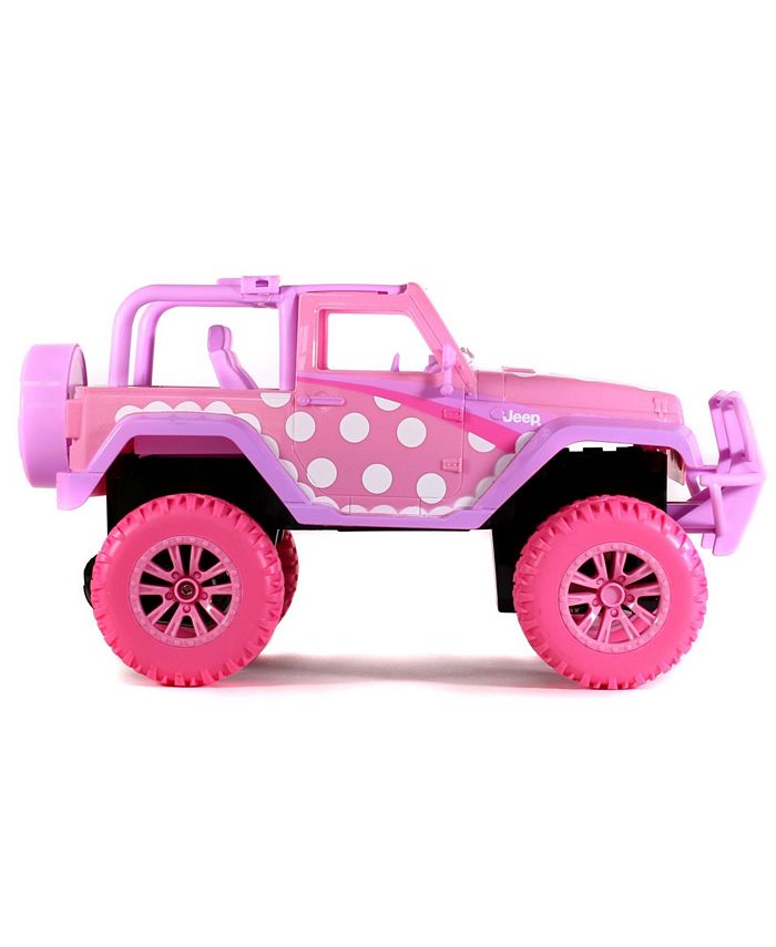 PonyCycle Jada Toys Disney Minnie Mouse Radio Control Jeep - Macy's