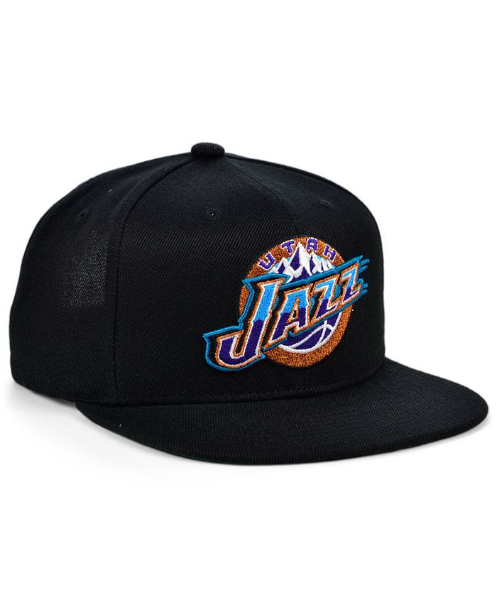 Mitchell & Ness Utah Jazz HWC Basic Classic Snapback Cap - Macy's