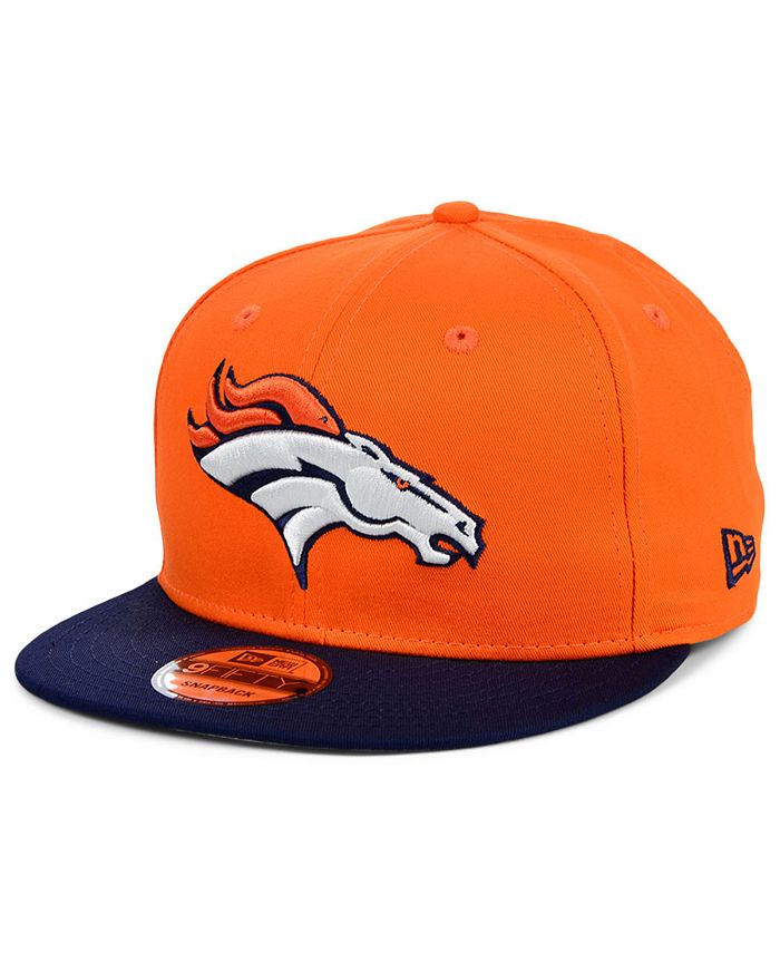 New Era Denver Broncos Basic 9FIFTY Snapback Cap - Macy's