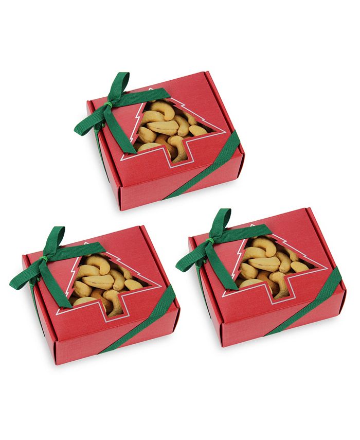 Torn Ranch Natural Jumbo Cashews Holiday Gift Box, Set of 3 - Macy's