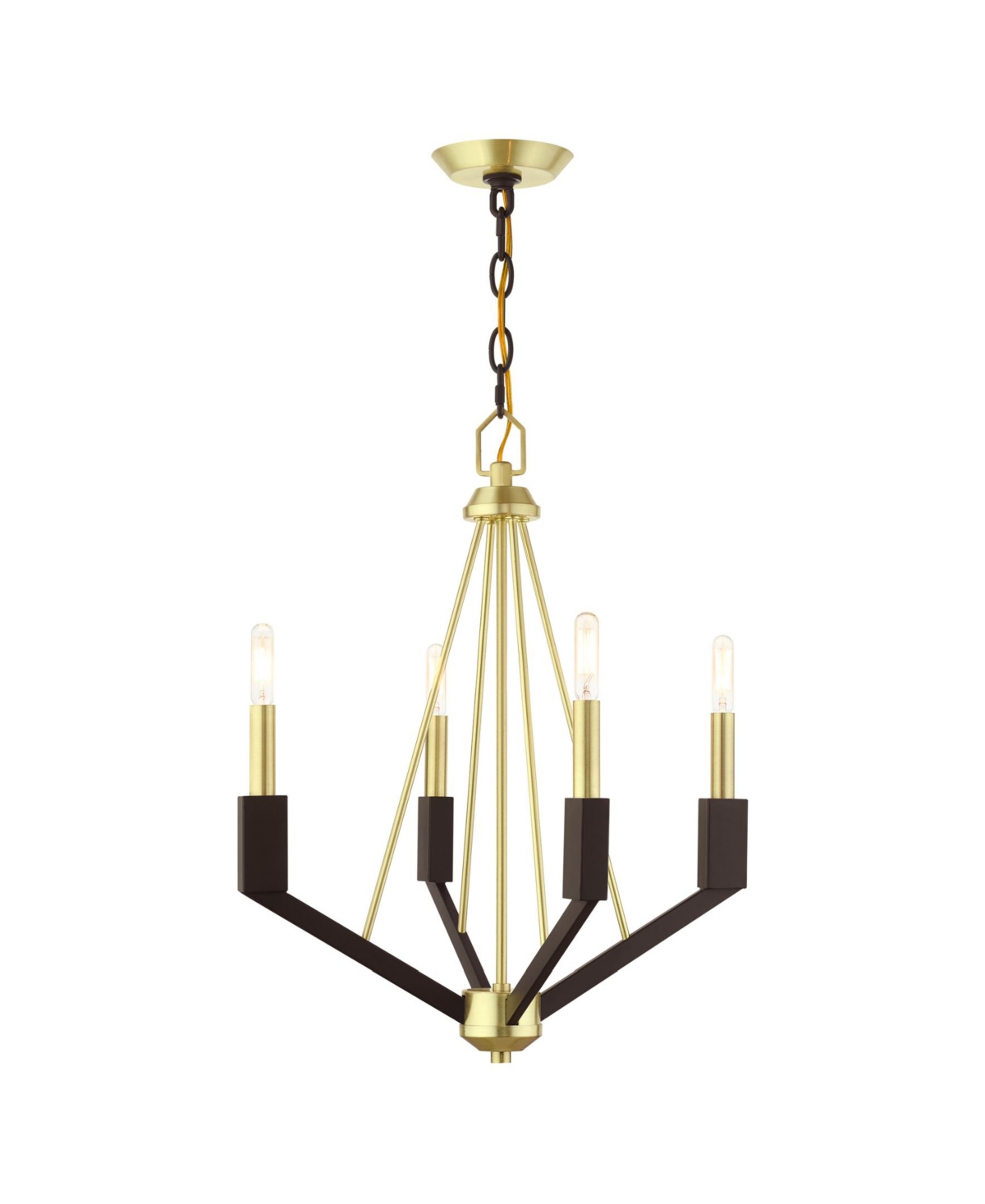 Click here for Beckett 4 Lights Mini Chandelier - Gold-Tone prices