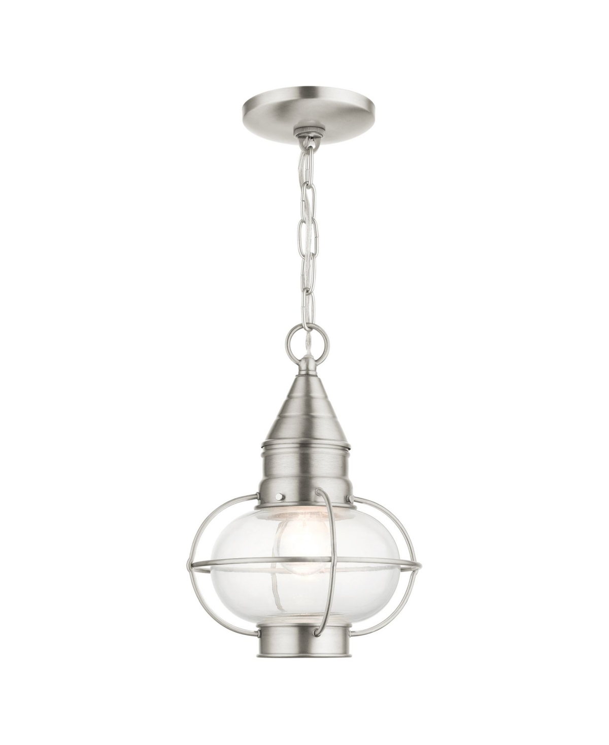 Click here for Newburyport 1 Light Outdoor Pendant Lantern - Brus... prices
