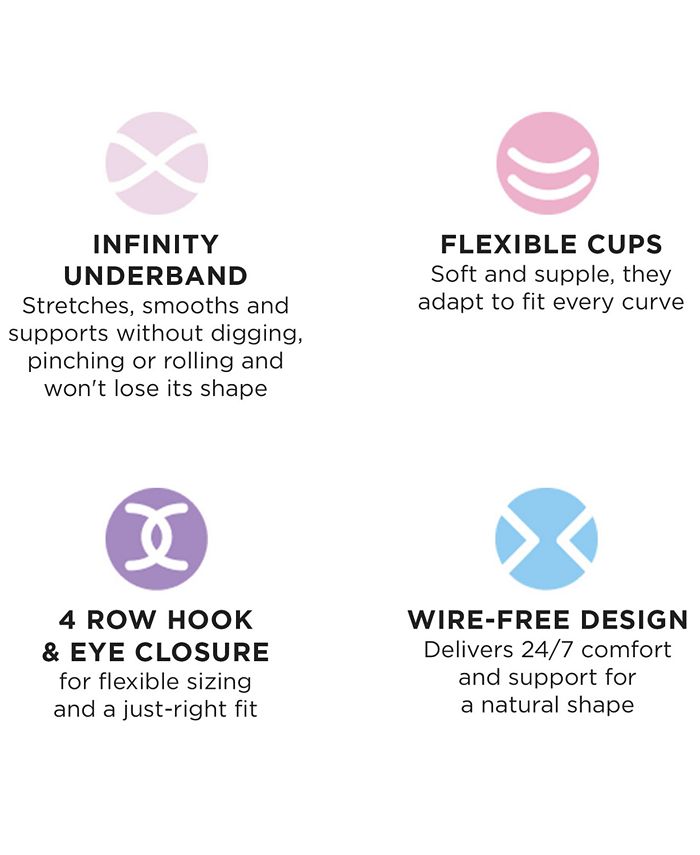 Jockey Forever Fit™ V-Neck Molded Cup Bra 2998 - Macy's