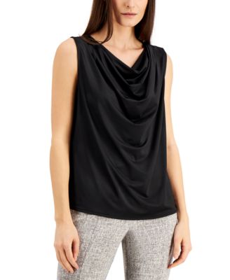 Alfani Petite Cowlneck Tank Top, Created for Macy's - Macy's