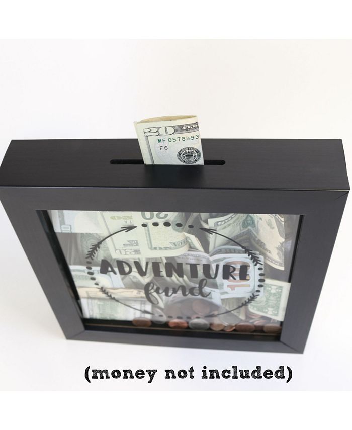 Lawrence Frames Adventure Fund Black Shadow Box, 8" x 8" - Macy's