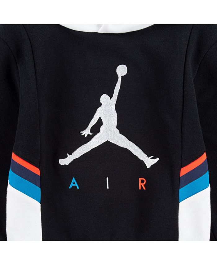 Jordan Big Boys Jump man Sideline Pull-Over Hoodie - Macy's