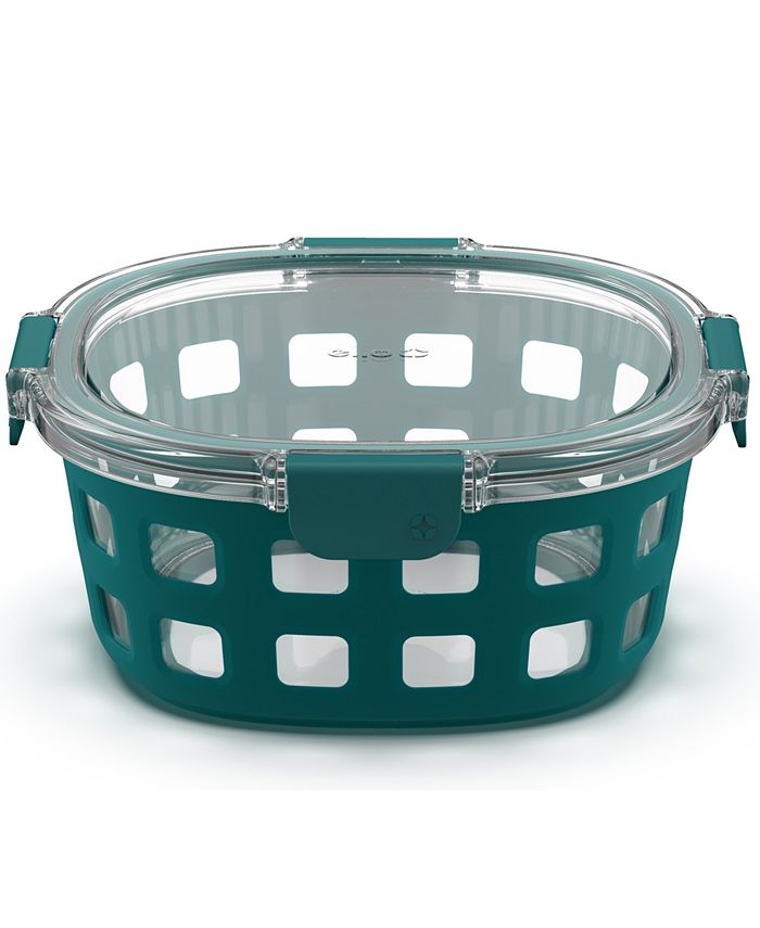Ello DuraGlass 7-Cup Round Meal Prep Food Storage Container - Macy's
