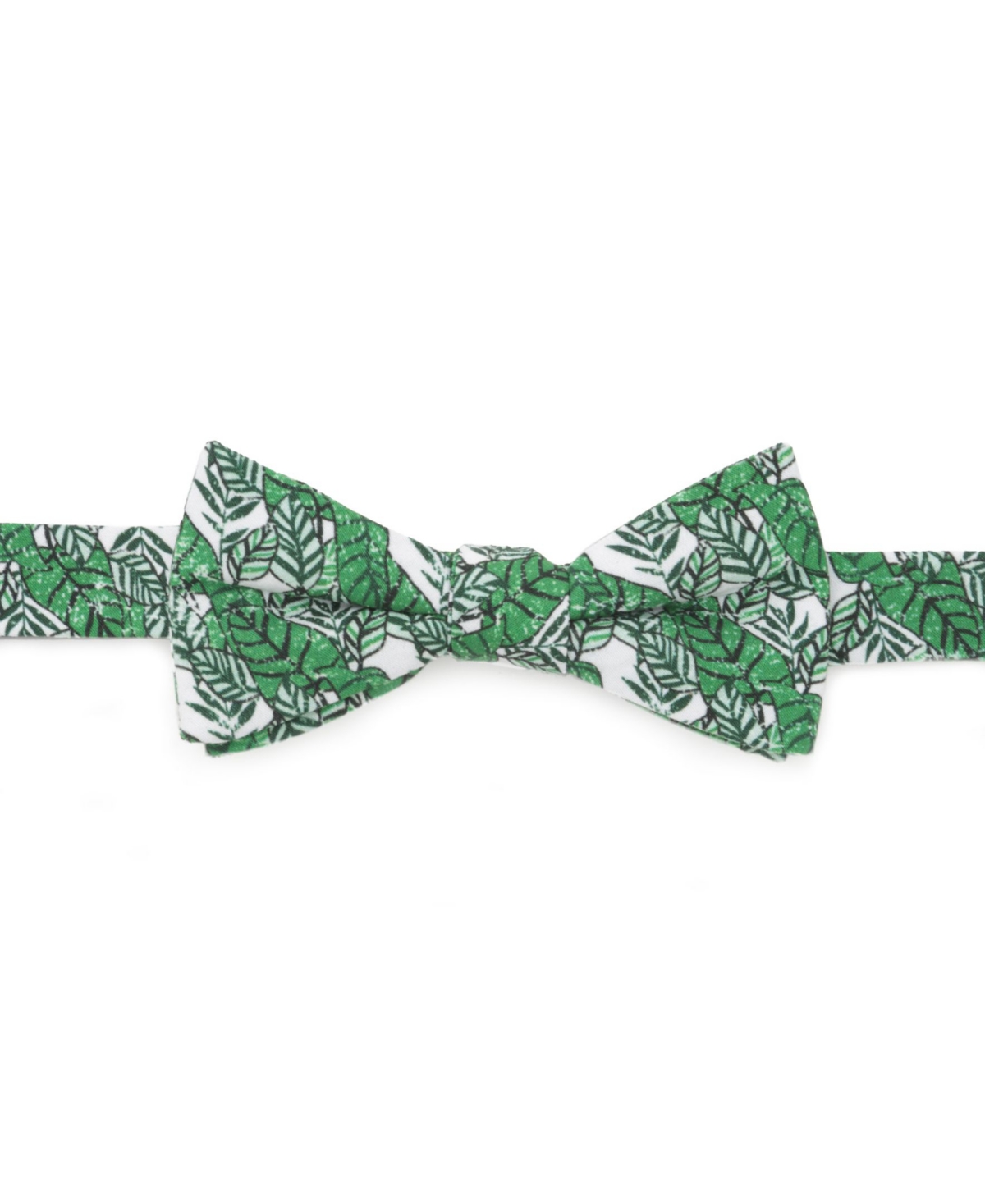 Click here for Mens Palm Leaf Bow Tie - Green prices