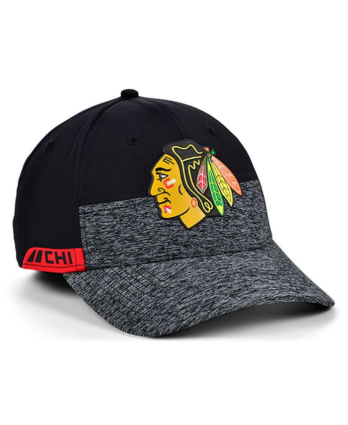 Authentic NHL Headwear Chicago Blackhawks 2020 Locker Room Flex Cap ...
