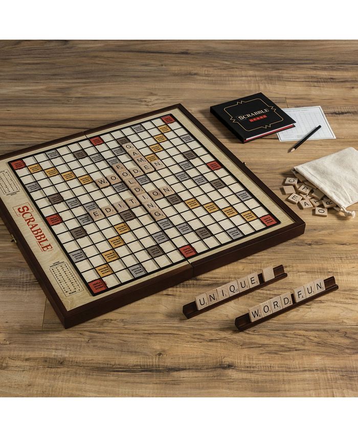 Winning Solutions Scrabble Folding Edition Board Game - Macy's