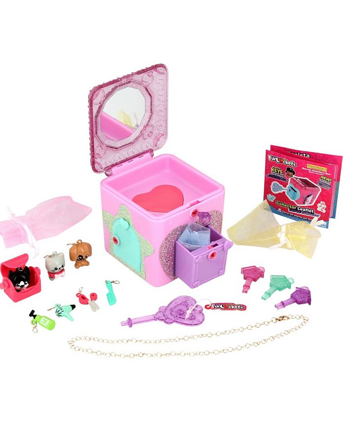 Funlockets Secret Surprise Pet Parlour Jewelry Box Activity Set - Macy's