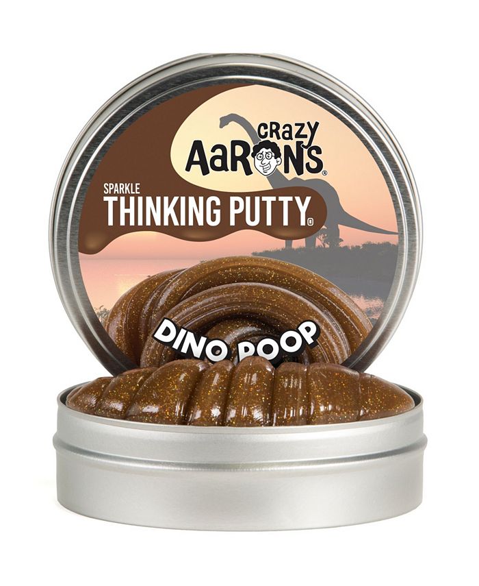 Crazy Aaron's Thinking Putty Full Size 4" Thinking Putty Tin - Dino ...