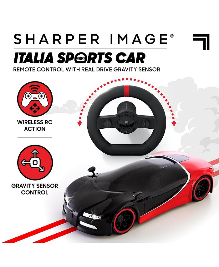 Sharper Image Italia Sports Car with Real Drive Gravity Sensor - Macy's