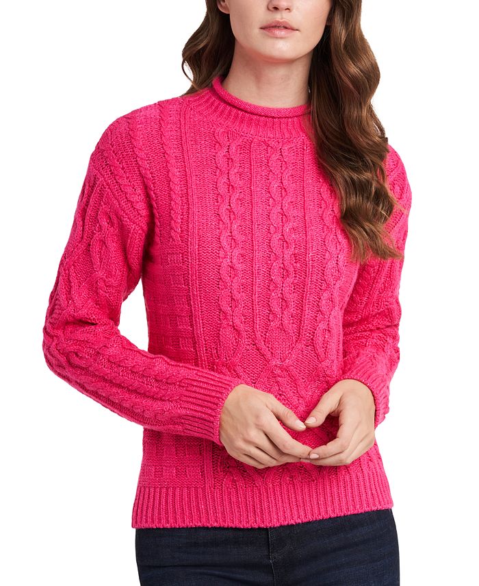 Riley & Rae Brielle Cable-Knit Sweater, Created for Macy's - Macy's