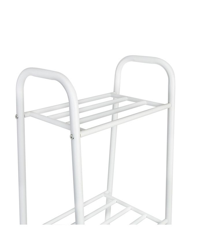 Honey Can Do 5-Tier Matte White Metal Wire Shelving Unit - Macy's