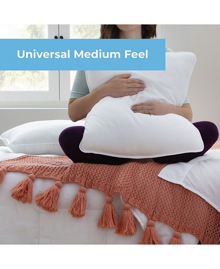 Linenspa Signature Medium 2-Pack Pillow, Standard - Macy's