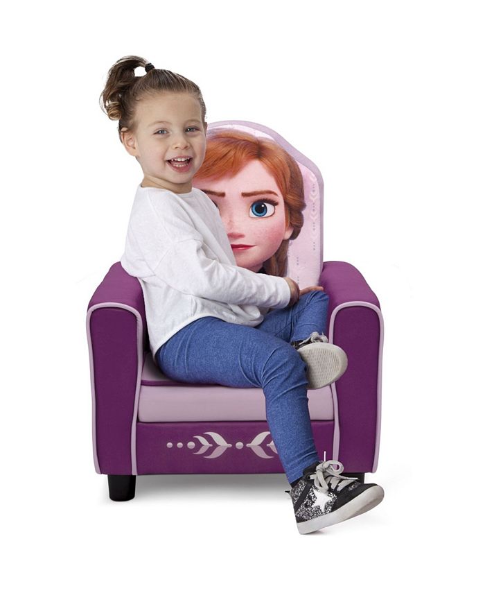 Delta Children Disney Frozen II Anna Figural Upholstered Kids Chair by ...