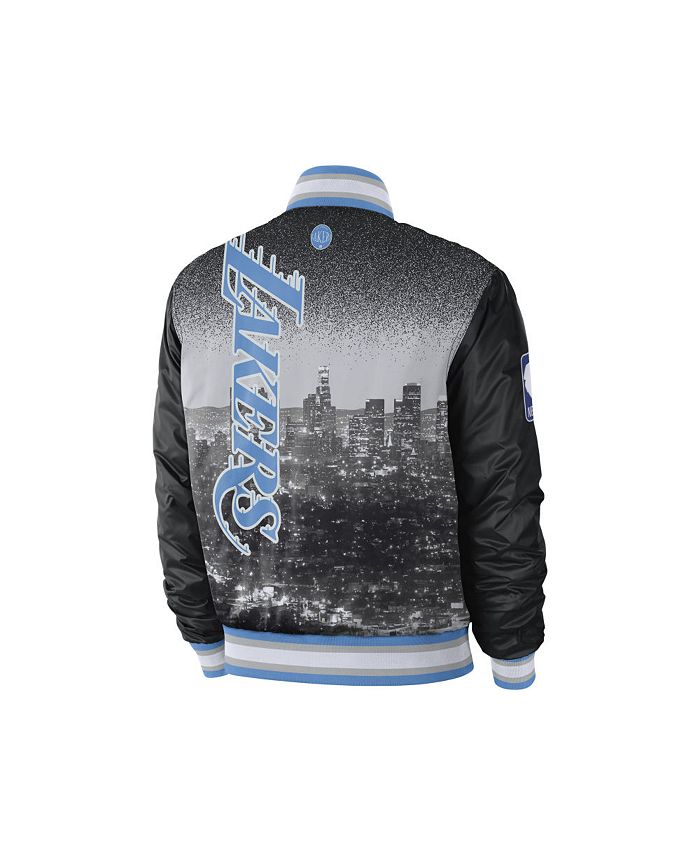 Nike Los Angeles Lakers Men's City Edition Courtside Sublimated Jacket ...