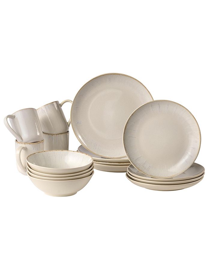 over&back Burst Reactive 16-PC Dinnerware Set, Service for 4 - Macy's