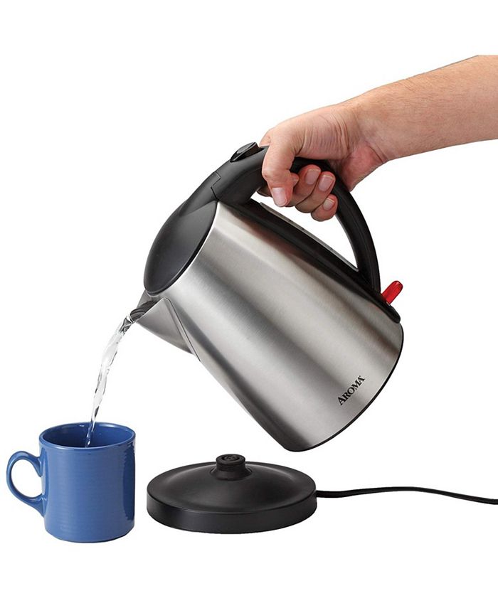 Aroma AWK-1400SB 1.7-Liter Electric Kettle, Stainless Steel - Macy's