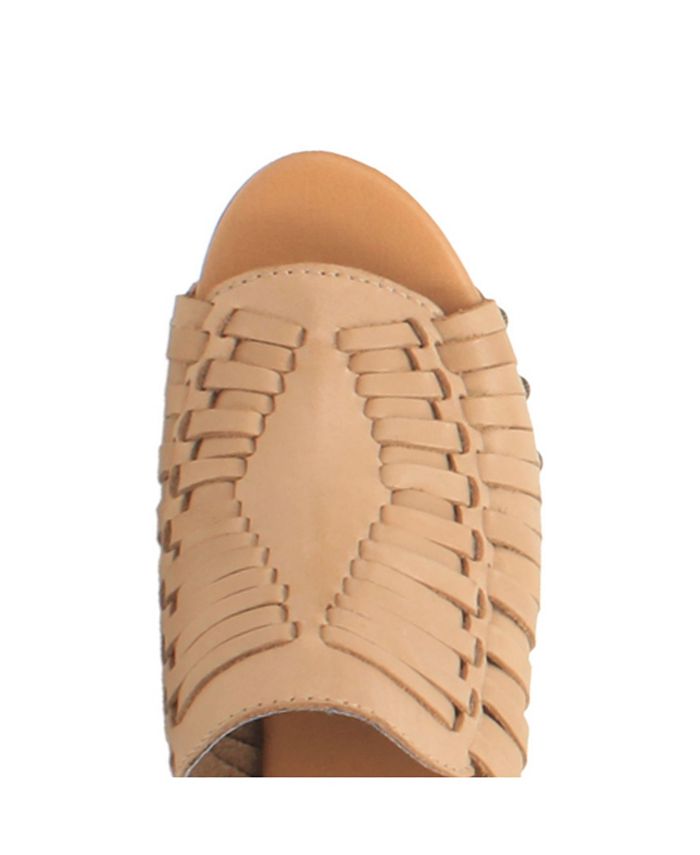 Dingo Women's Dreamweaver Leather Platform Sandals & Reviews - Sandals ...