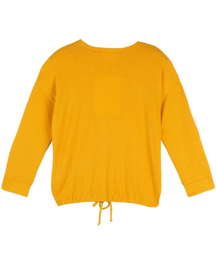 Beautees Big Girls Squad Top with Matching Mask - Macy's