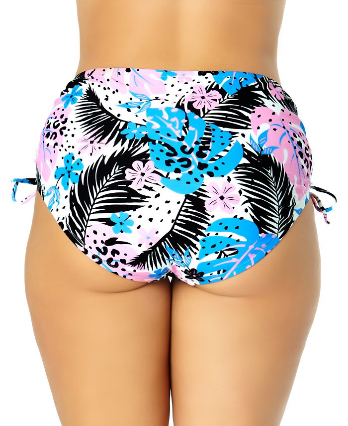 California Waves California Waves Trendy Plus Size Strappy Floral