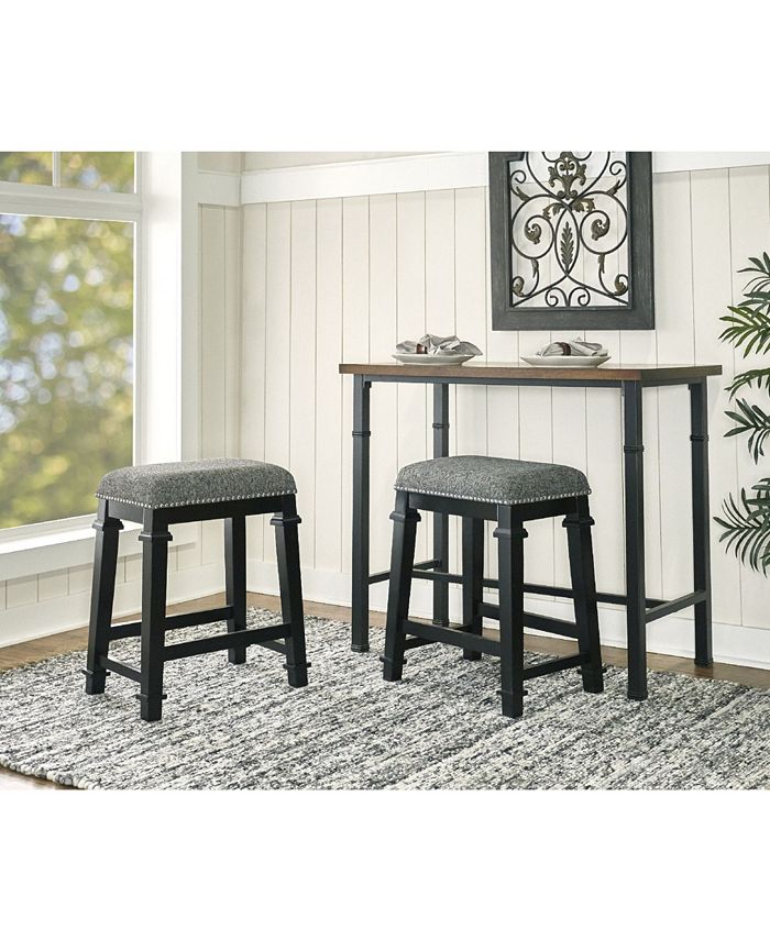 Linon Home Décor Britt 25" Backless Counter Stool - Macy's