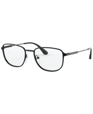 Prada PR 58XV Men's Square Eyeglasses - Macy's