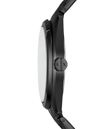 A|X Armani Exchange AX Men's Chronograph Black Stainless Steel Bracelet ...