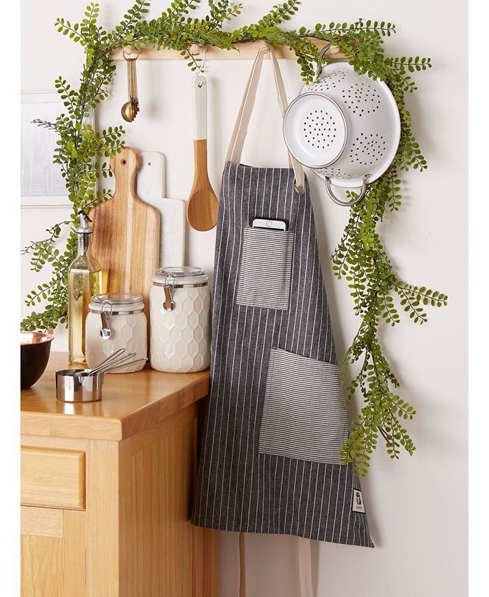 Design Imports Fresh Stripe Pantry Apron - Macy's