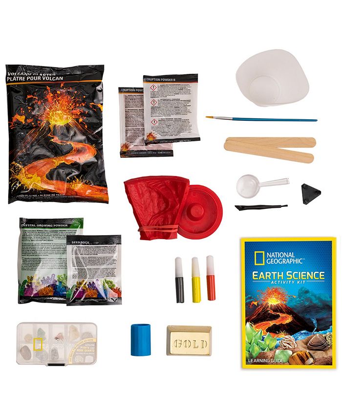 National Geographic Earth Science Activity Kit - Macy's