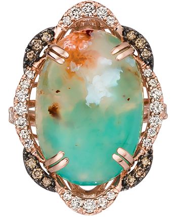 Le Vian Crème Brûlée® Aquaprase Candy & Diamond (5/8 ct. t.w ...