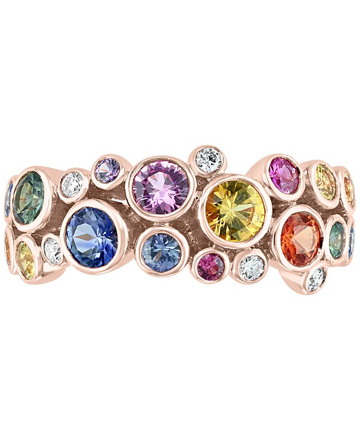 EFFY Collection EFFY® Multi-Gemstone (2-1/5 ct. t.w.) & Diamond (1/10 ...