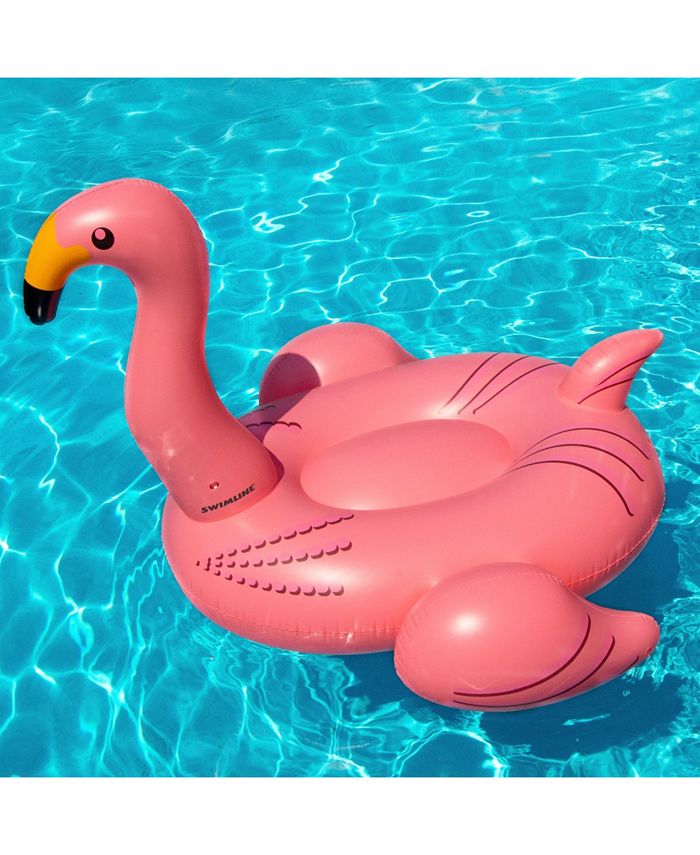 Swimline Giant Flamingo Ride-on - Macy's Swimline Giant Flamingo Ride-on - Macy's