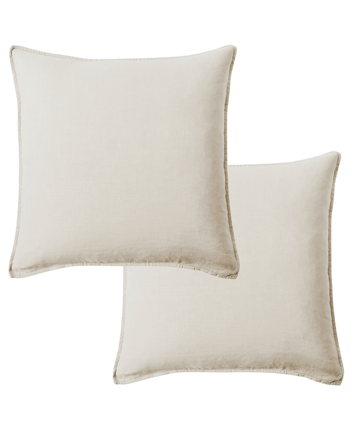 Click here for Levtex Washed Linen Relaxed Solid 2-Pack Decorativ... prices