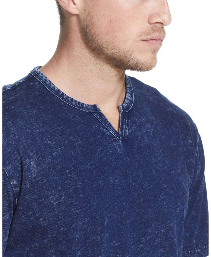 Weatherproof Vintage Men's Split Neck T-shirt - Macy's