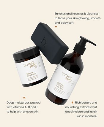 Buttah Skin 3-Pc. Buttah Charcoal Love From Head To Toe Set & Reviews ...