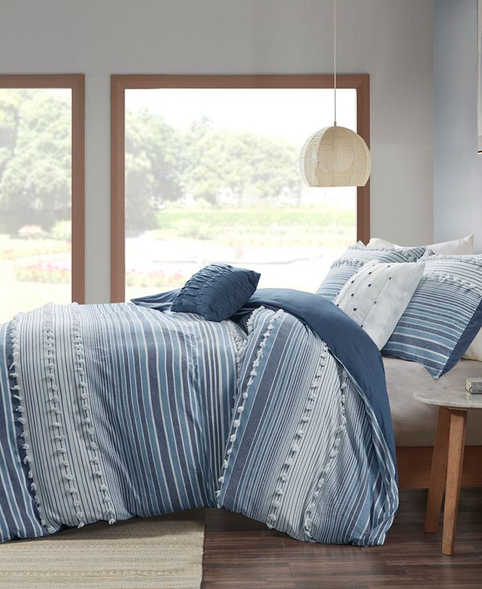 Urban Habitat Calum King/California King Cotton Jacquard Duvet Cover ...