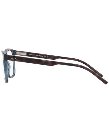 A|X Armani Exchange Armani Exchange AX3048 Men's Pillow Eyeglasses - Macy's