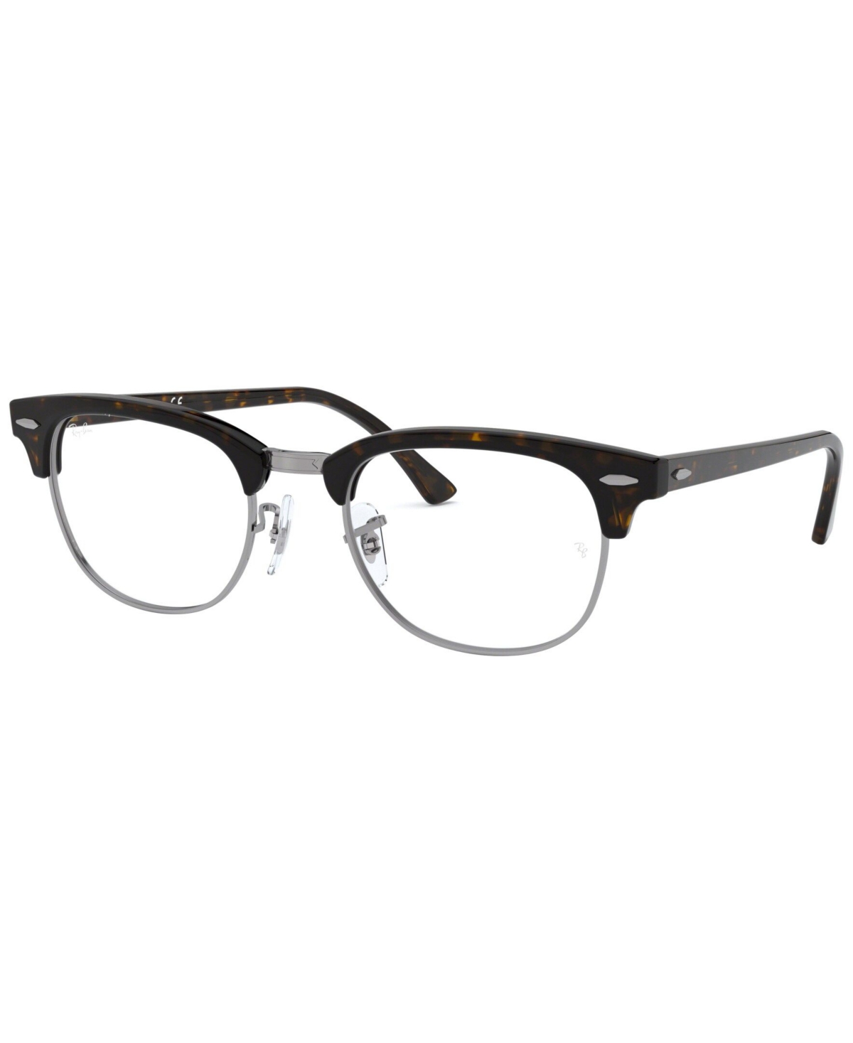 Click here for Ray-Ban RX5154 Unisex Square Eyeglasses - Dark Hav... prices